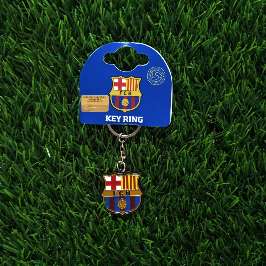 Barcelona FC Logo Keyring - The Gift Source